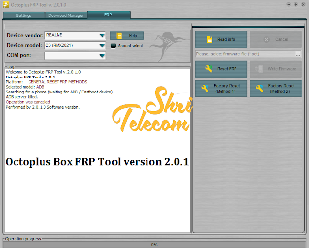 Octoplus FRP Tool v.2.0.1 Download Shri_Telecom ~ Shri Telecom Mobile ...