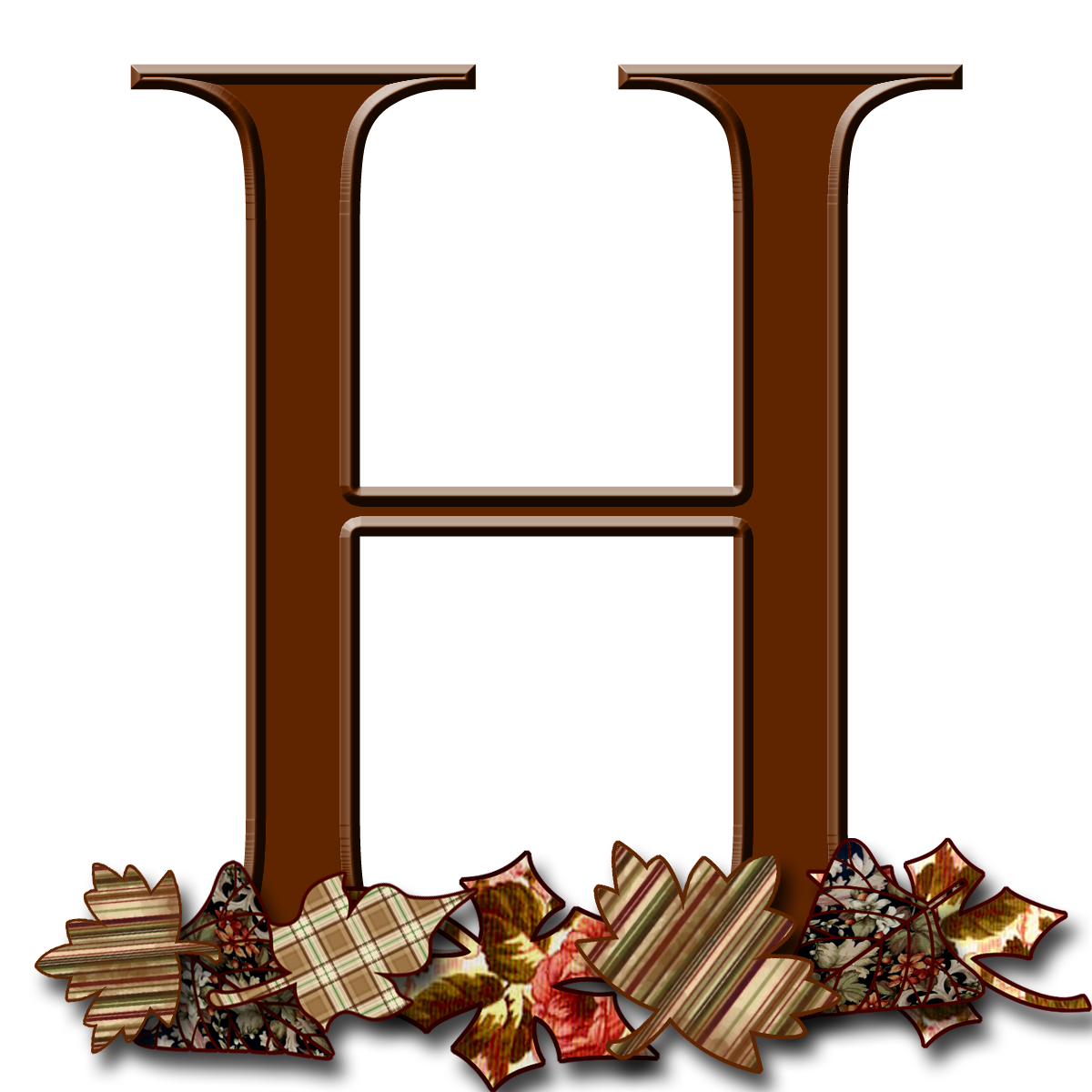 GRANNY ENCHANTED'S BLOG: "Autumn Quilt" PNG Free Scrapbook Alphabet Letters