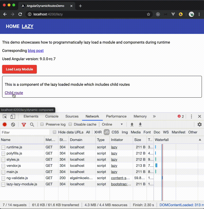 Solution Ninja: Lazy Load Modules And Components In Angular Solution Ninja: Lazy Load Modules And Components In Angular