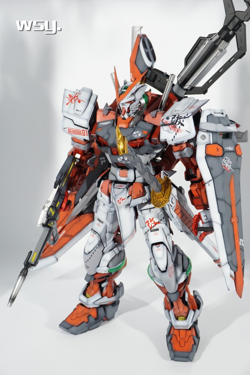 GUNDAM GUY: PG 1/60 Gundam Red Frame Astray - Customized Build
