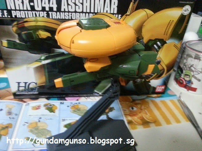 Gundam Gunso's Gundam Talk: NRX-044 Asshimar HG 1/144