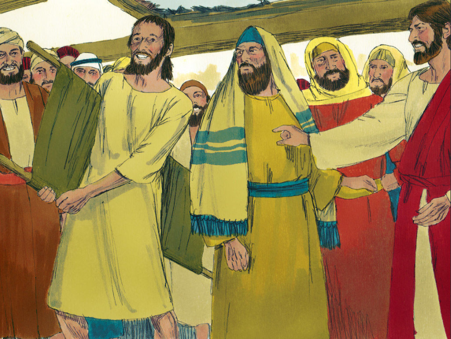 Friends Brought a Friend to Jesus