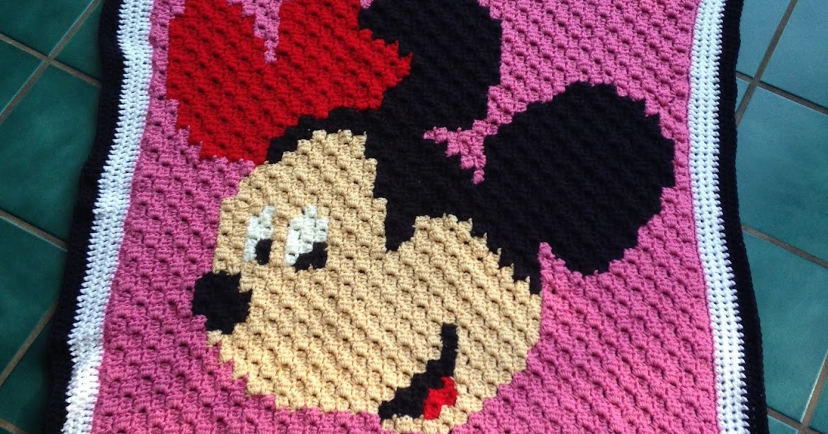 The Perfect Stitch...: Minnie Mouse C2C Baby Blanket
