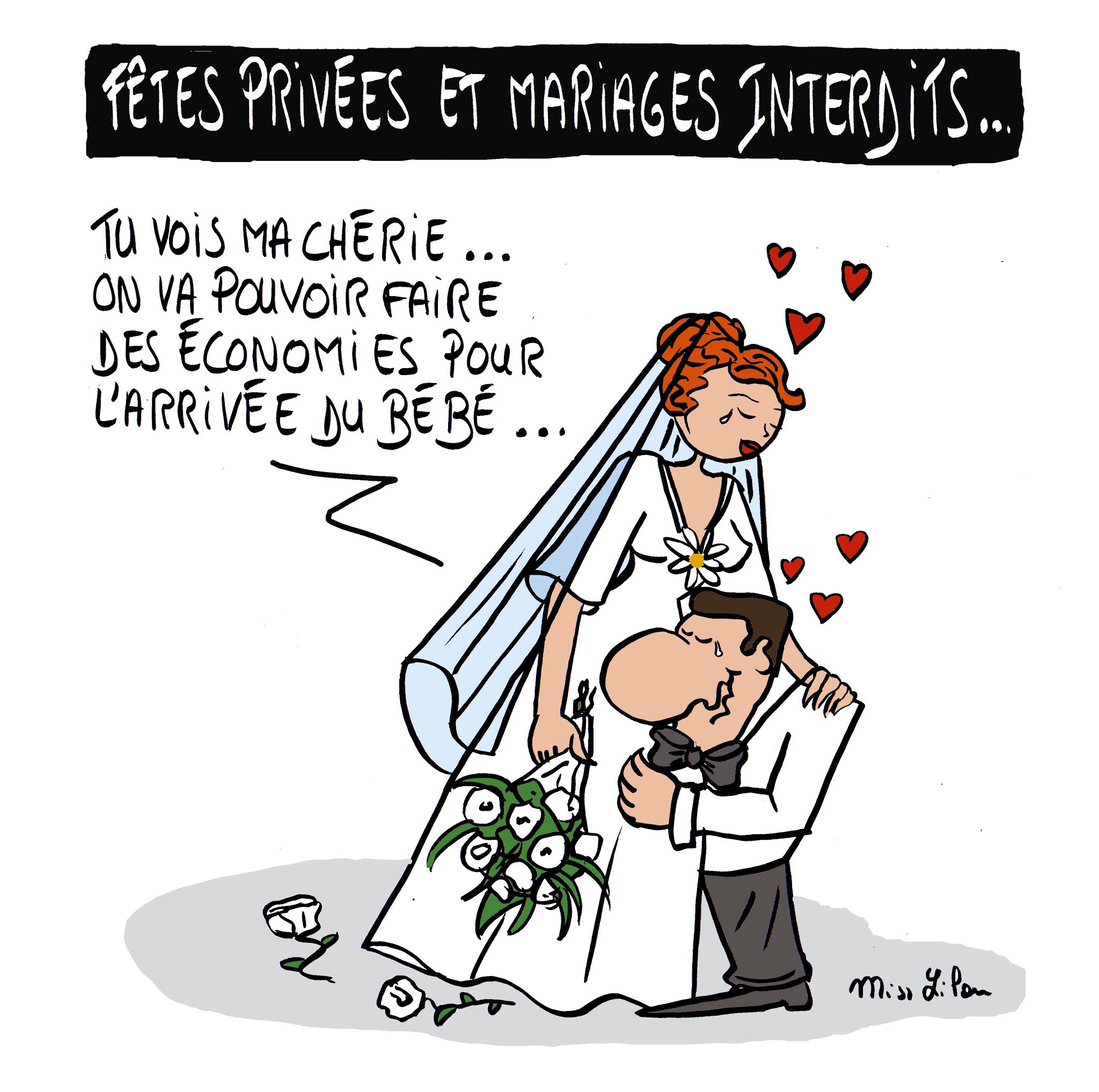 ActuRatons: "Fêtes privées et Mariages interdits"