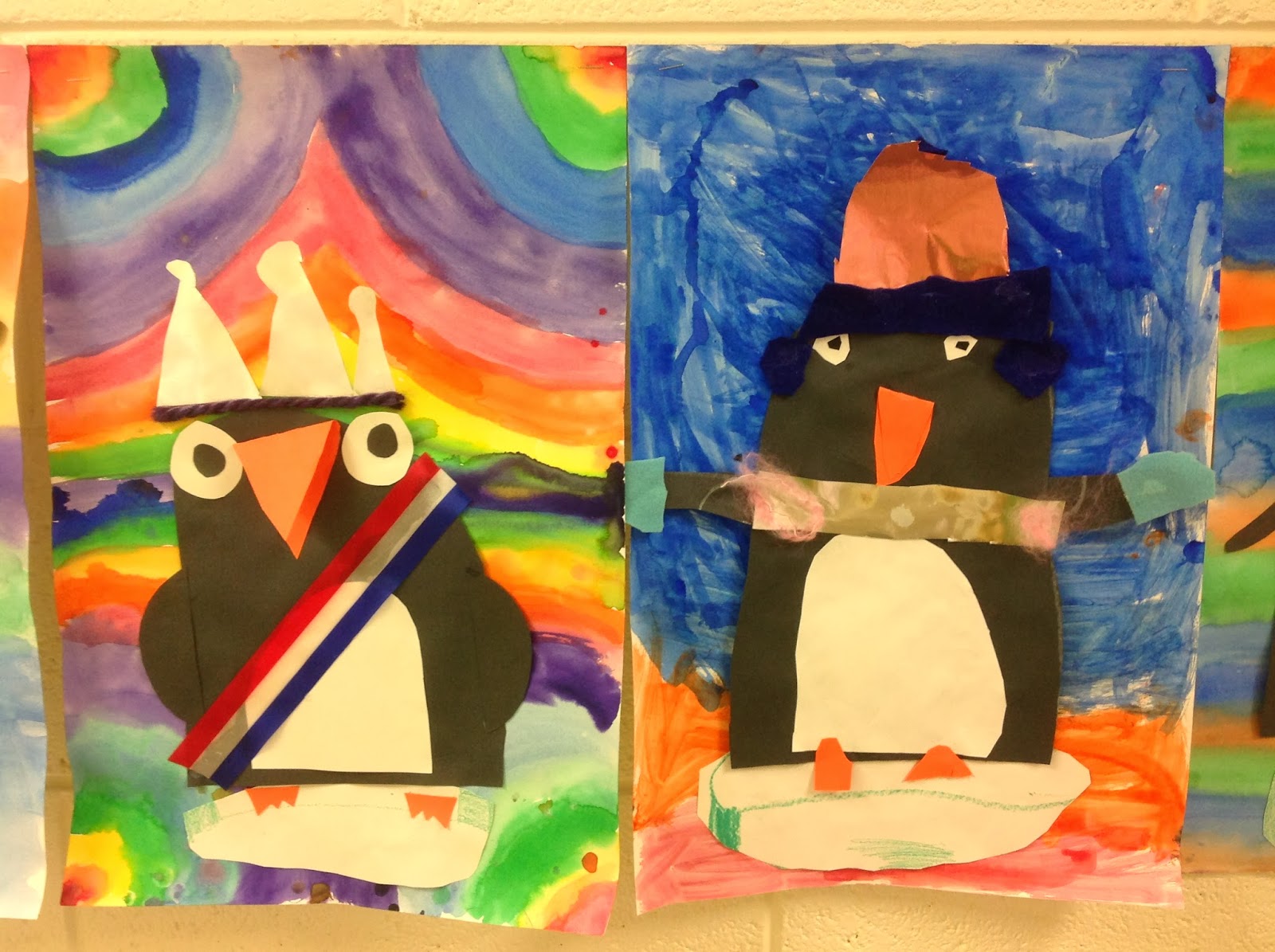 The Artsy Fartsy Art Room: 2nd Grade Penguins