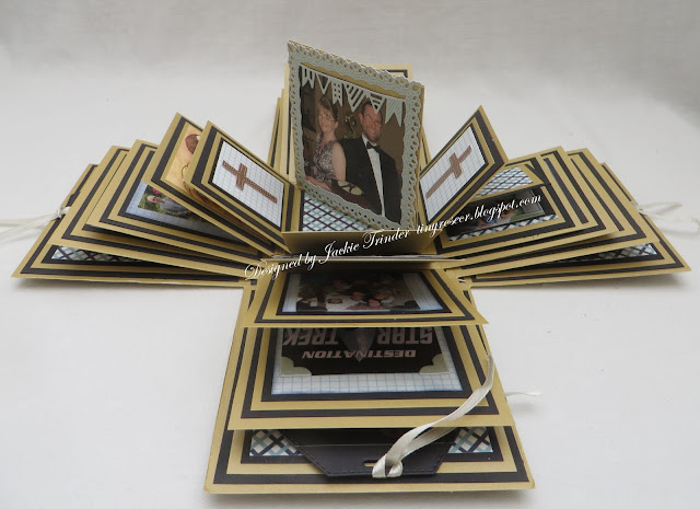 Tinyrose's Craft Room: Exploding Box 60th Birthday card for my Hubby