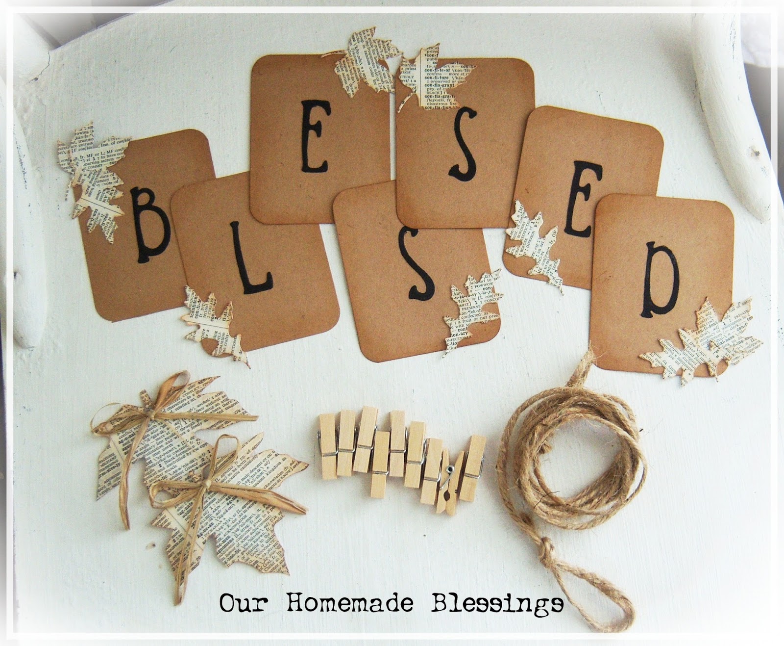 Shoregirl's Creations: "Blessed" Fall Banner