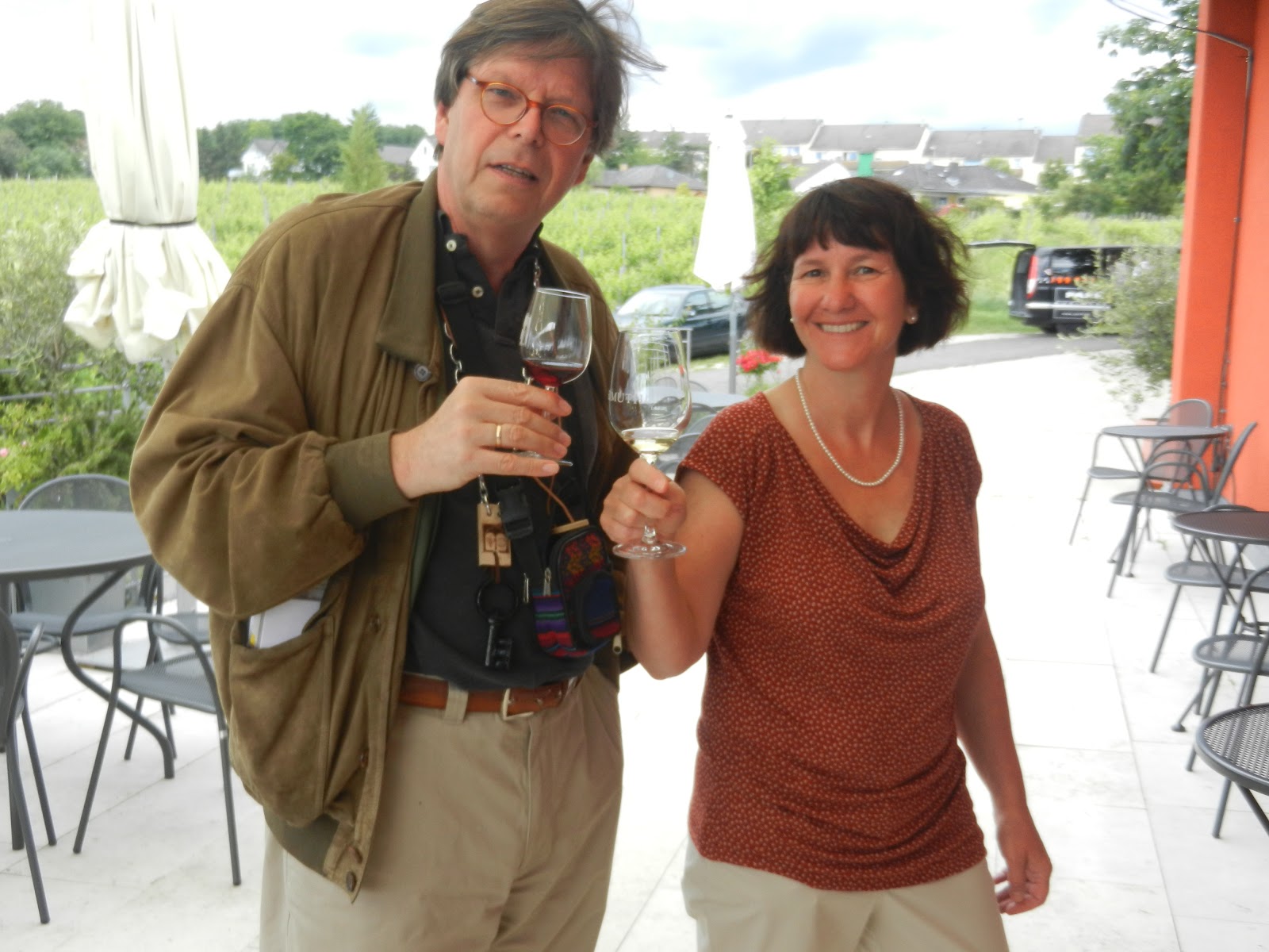 schiller-wine: With Karin Freimuth at Weingut Alexander Freimuth in ...