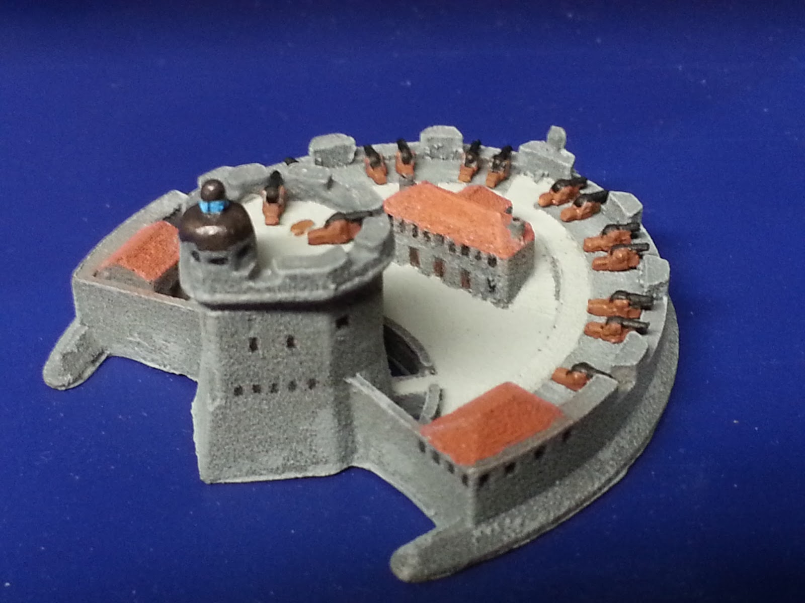 A Miniatures Hobby Room: Three Brigade Models Forts