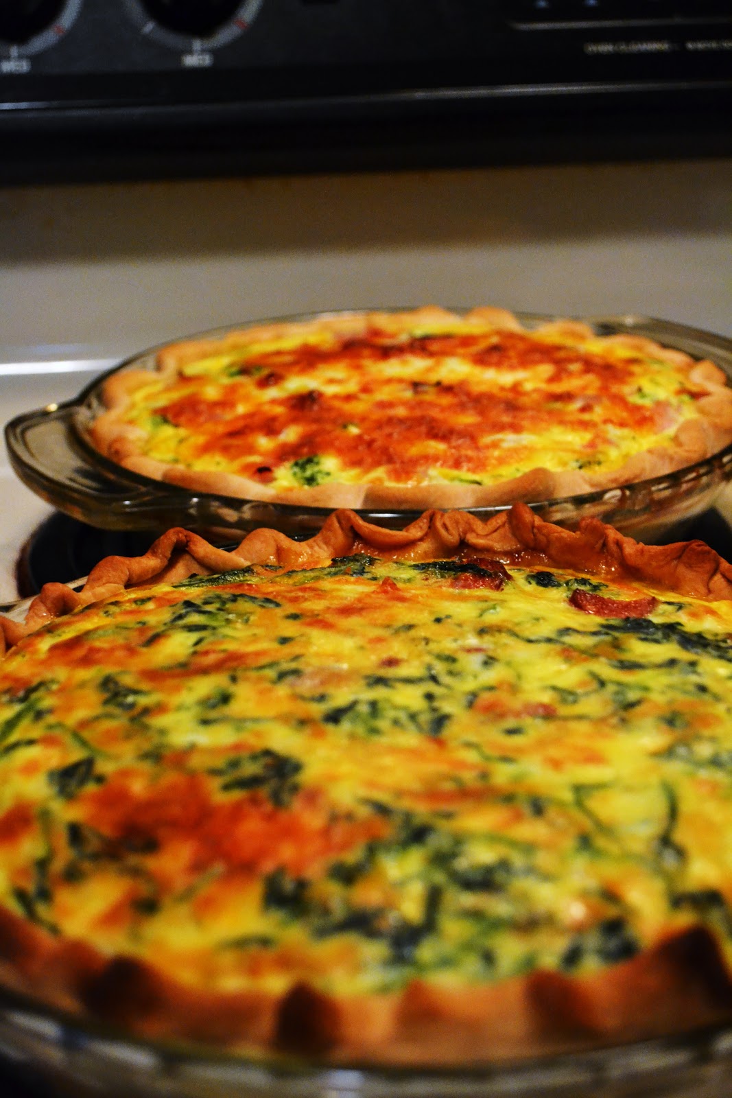 Simple Savory & Satisfying: The Tale of Two Quiches