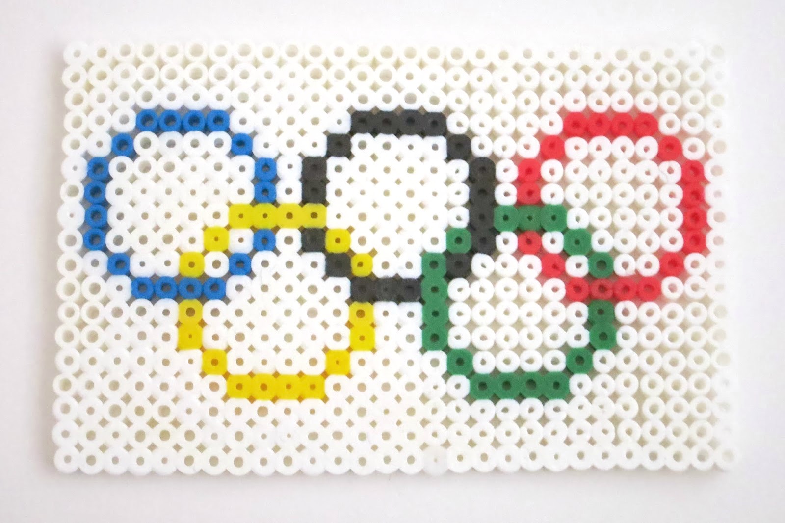 Cindy deRosier: My Creative Life: Perler Bead Flags