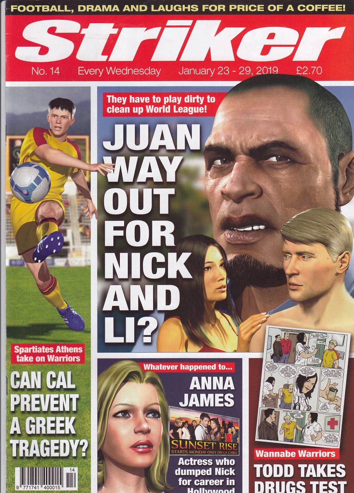 Boys Adventure Comics: Striker comic - cover gallery part 3