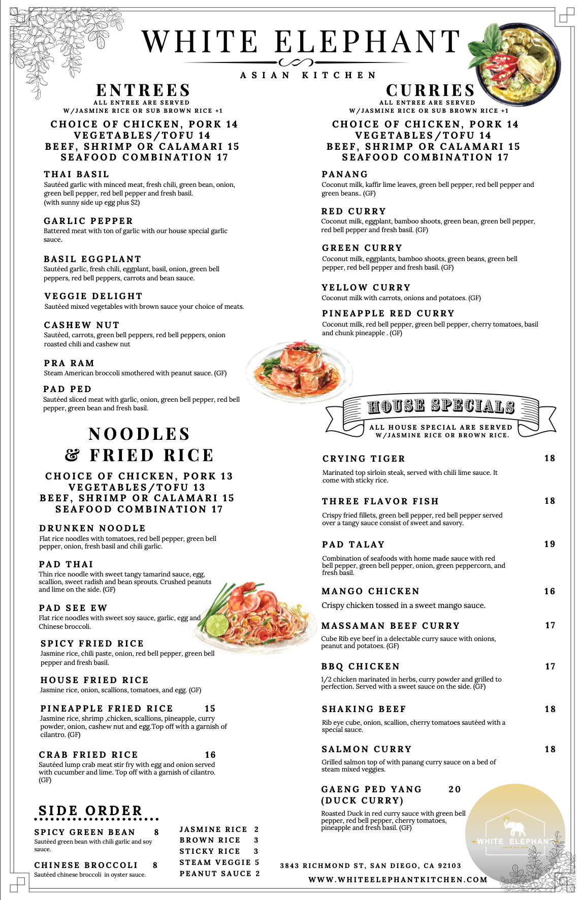 SanDiegoVille: White Elephant Asian Kitchen To Open In Former Amarin ...