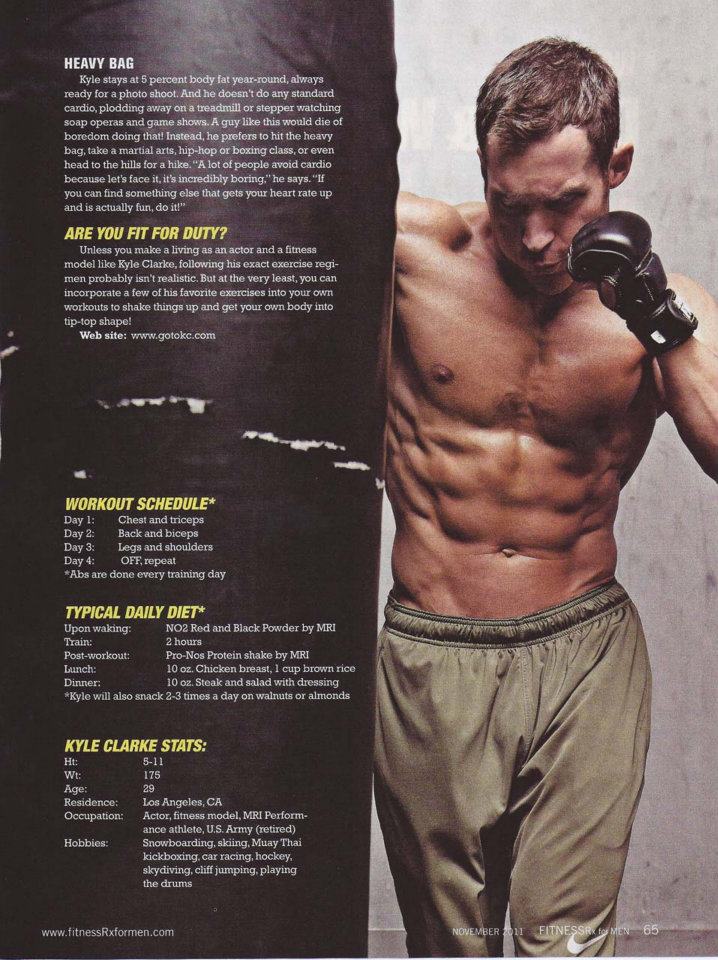 Eyecons: MODEL MONDAY: KYLE CLARK