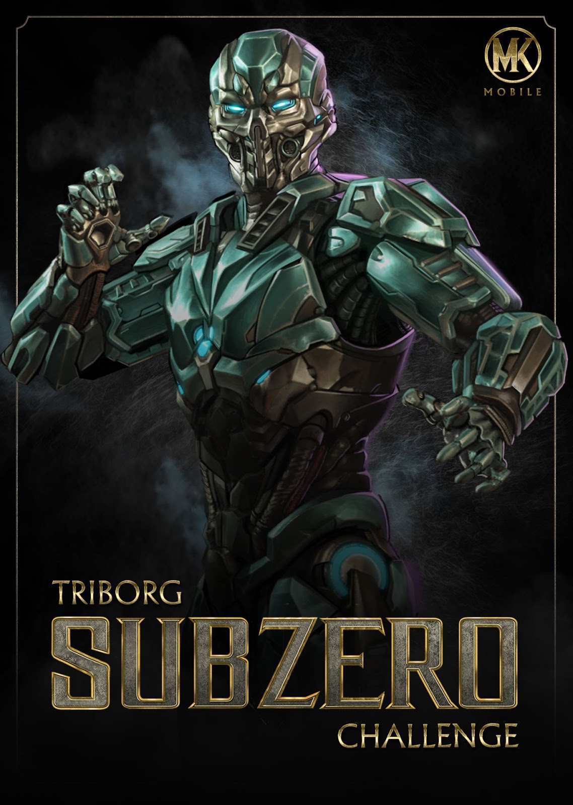 Casa Mortal Kombat: Desafio: Triborg (Cyber Sub-Zero) - MK Mobile