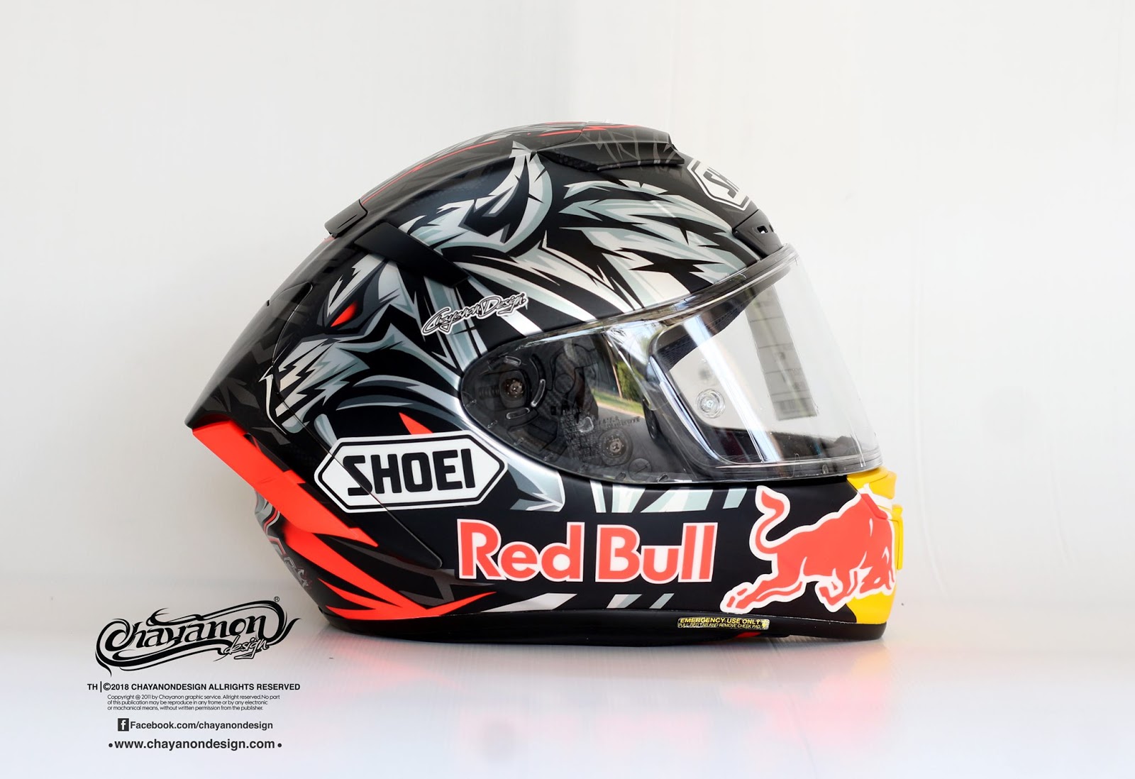 Racing Helmets Garage: Shoei X-14 (X-Spirit III) "Mr.Champ Concept" by ...