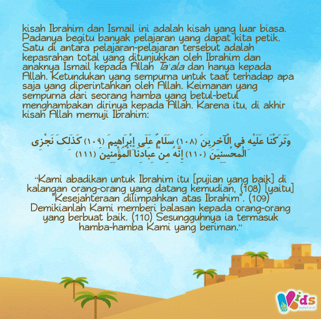 Kisah Nabi Ibrahim & Ismail عليهما السلام - Kids | tauhid.or.id