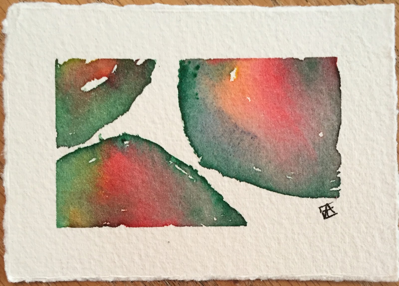 Scribbling With Spirit: Fifty Itty Bitty Paintings, Part Five