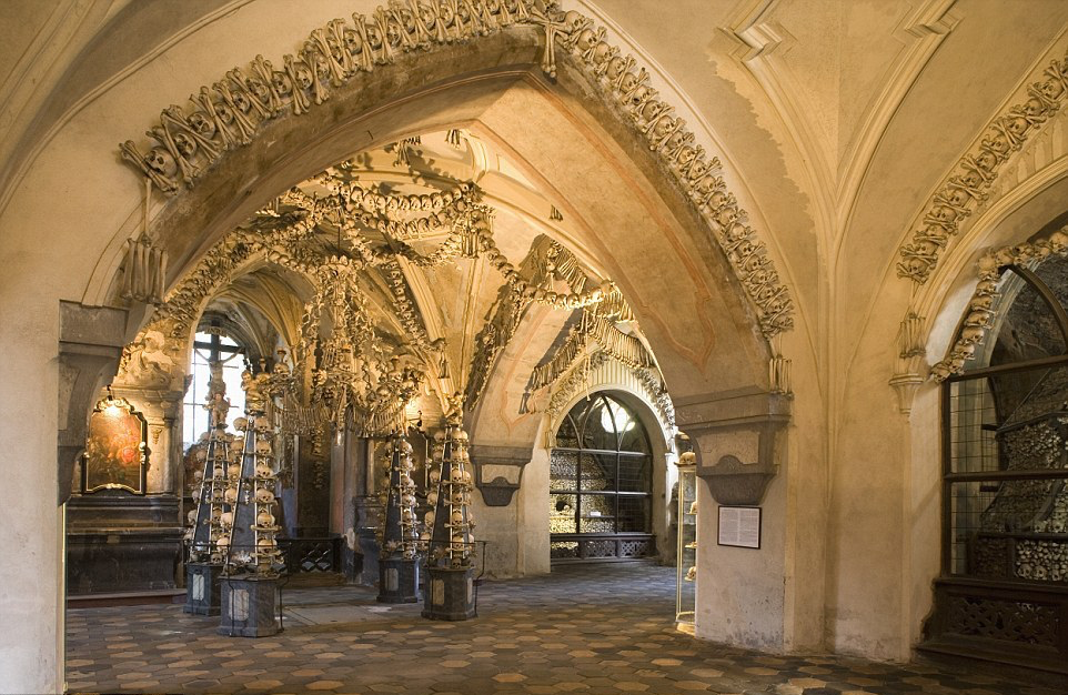 The Sedlec Ossuary Chapel in the Czech Republic ~ Liturgical Arts Journal