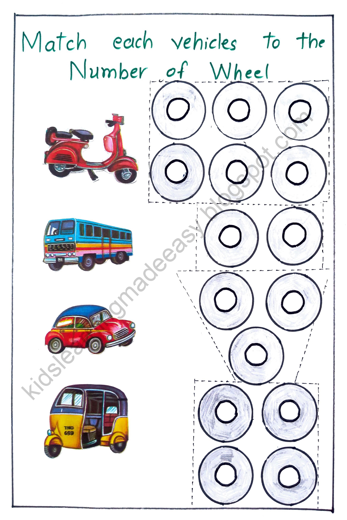 EVS Worksheets for Nursery, LKG, UKG | Part 2