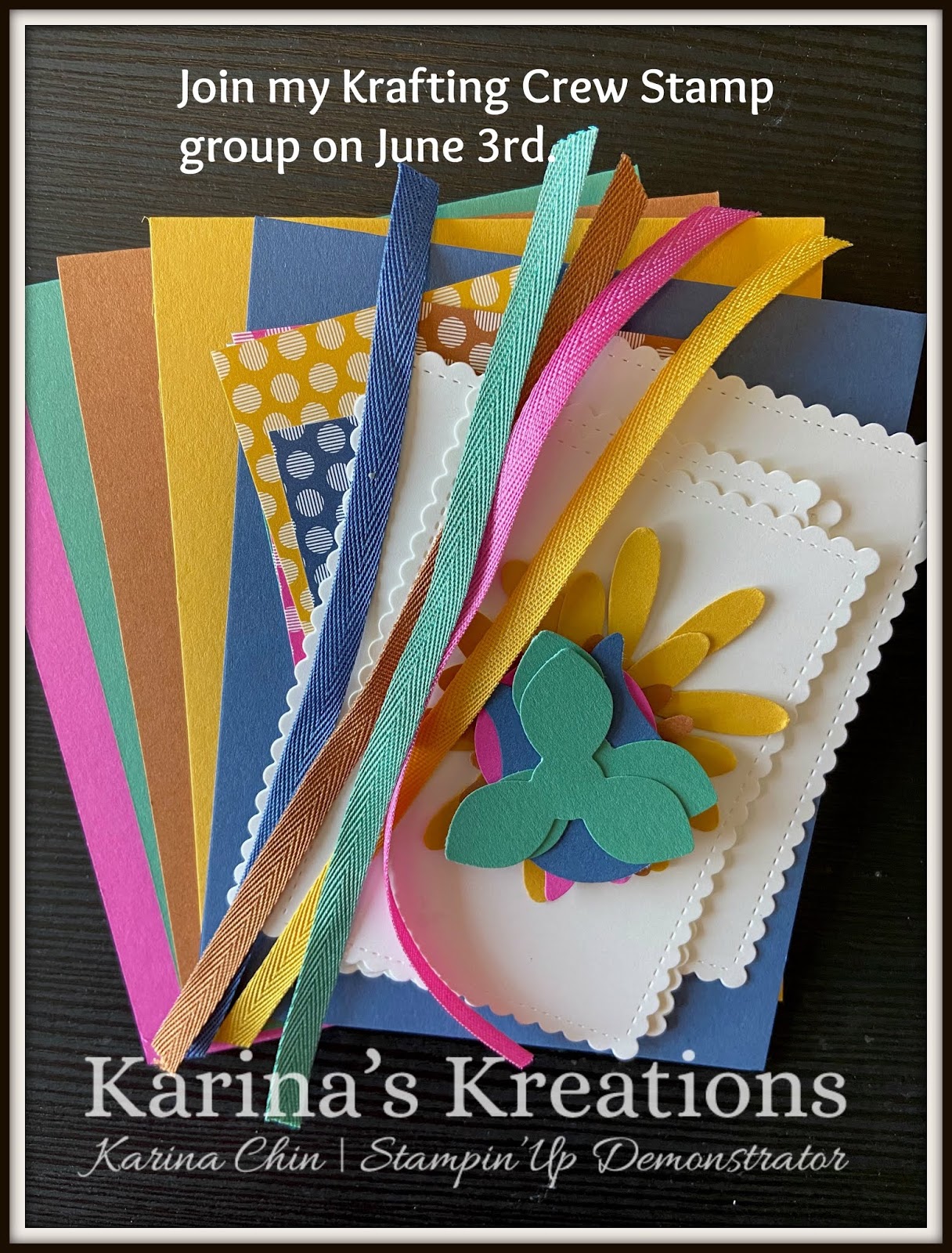 Krafting Crew Stamp Group - Karina Chin, Stampin' Up! Demonstrator