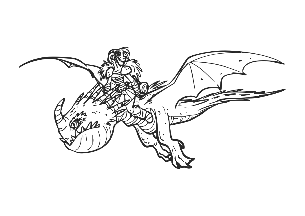 Dibujos para Colorear, Pintar , imprimir.....: DRAGONES LOS DEFENSORES ...