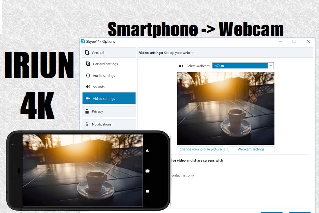 Iriun 4K - Μετέτρεψε το κινητό σου σε webcam για υπολογιστές Windows ...