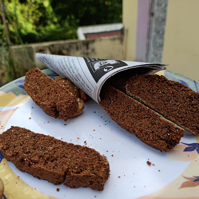 Chocolate Rusks Recipe With Whole Wheat in Airfryer