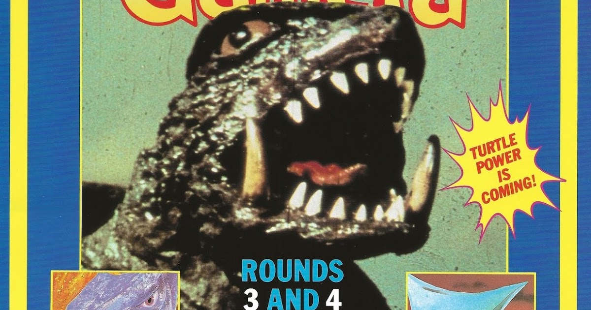 the sphinx: Gamera VHS Dealer Flyer with Ads (Celebrity Entertainment, 1987)