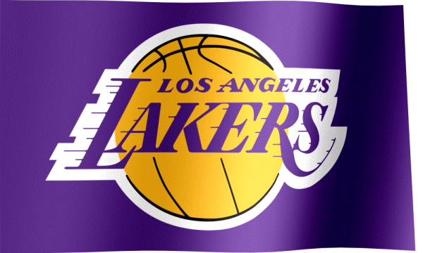 Los Angeles Lakers Fan Flag (GIF) - All Waving Flags