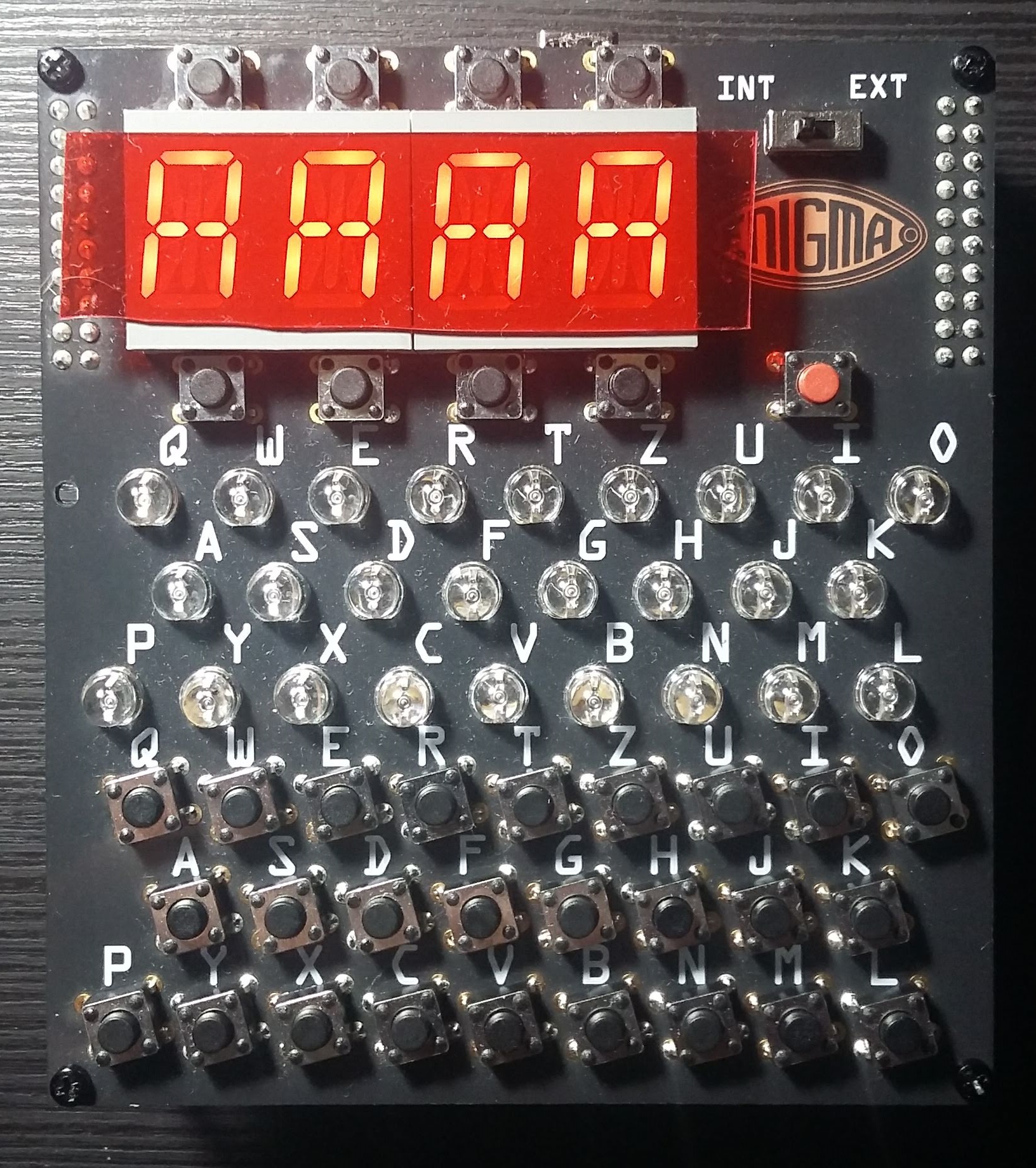 Arduino Enigma Machine Simulator : Assembly Notes for PicoEnigma