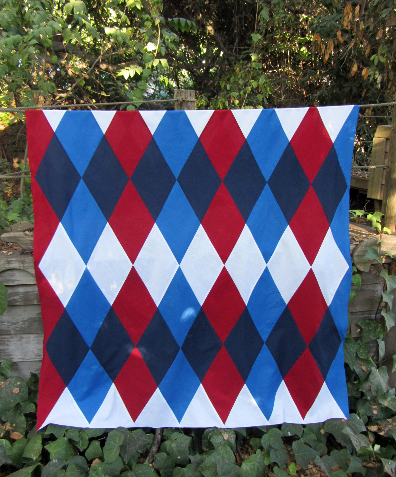 Love Bug Quilts: Preppy Argyle Quilt