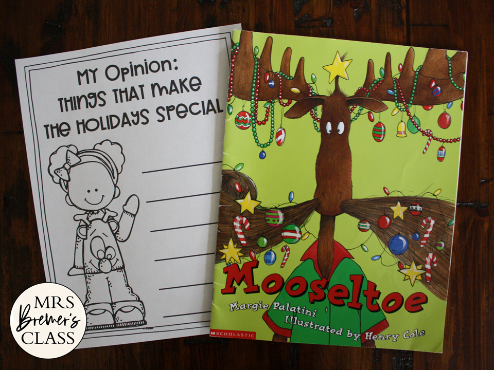 Mooseltoe | Book Activities and Craftivity | Mrs. Bremer's Class