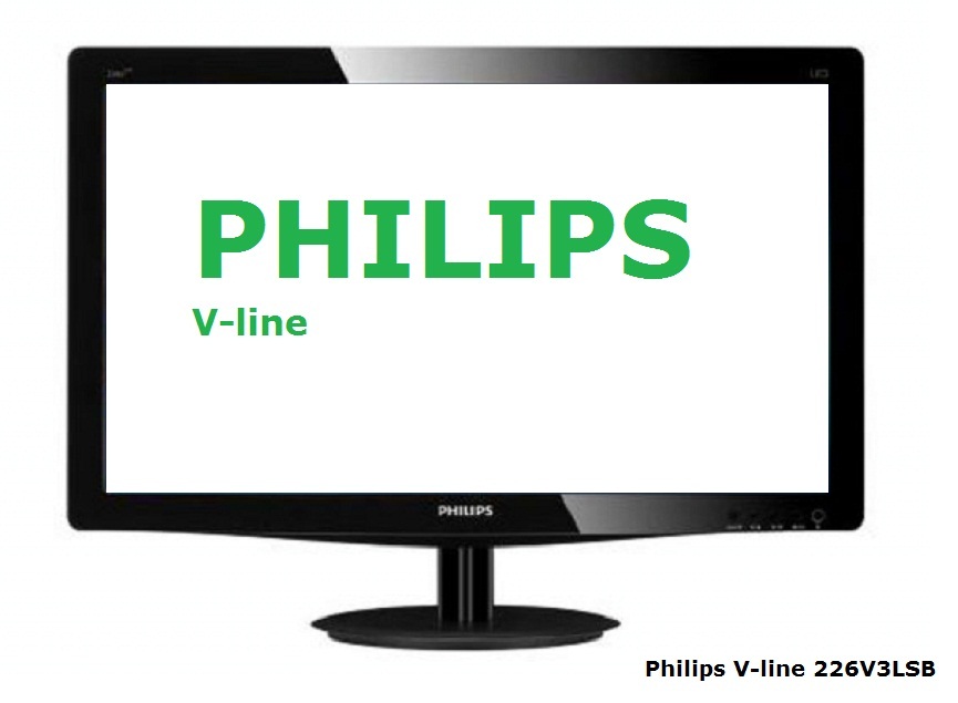 Philips V-line 226V3LSB LED monitor - Test and Review