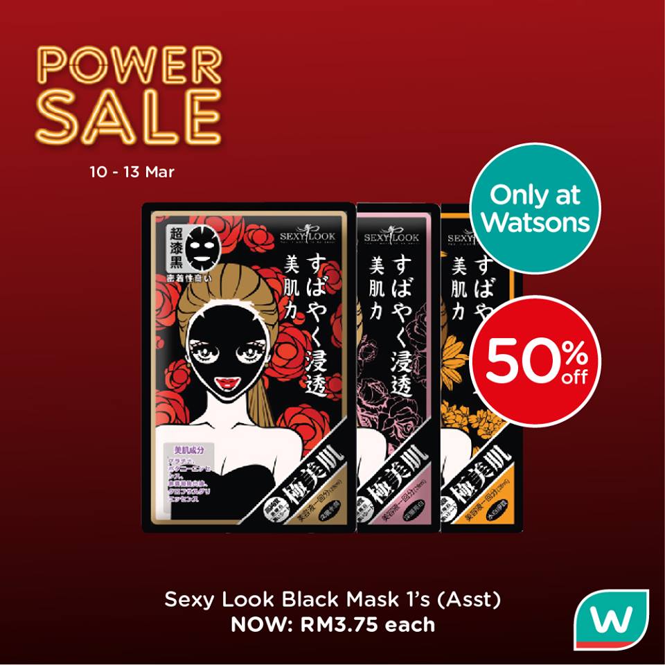 Watsons 4天大减价！ 折扣高达50%！ - Leesharing