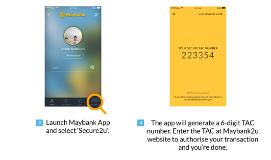 Maybank 推出 Secure Verification 和 Secure TAC