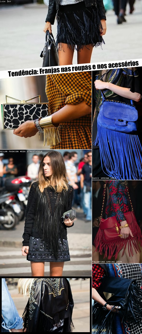 LOOK DAY: FRANJAS SÃO TENDÊNCIA