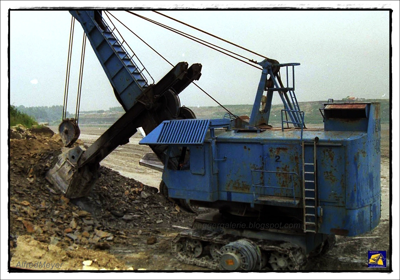 Bagger Galerie Construction Machines: MENCK DN Steinbruchbagger