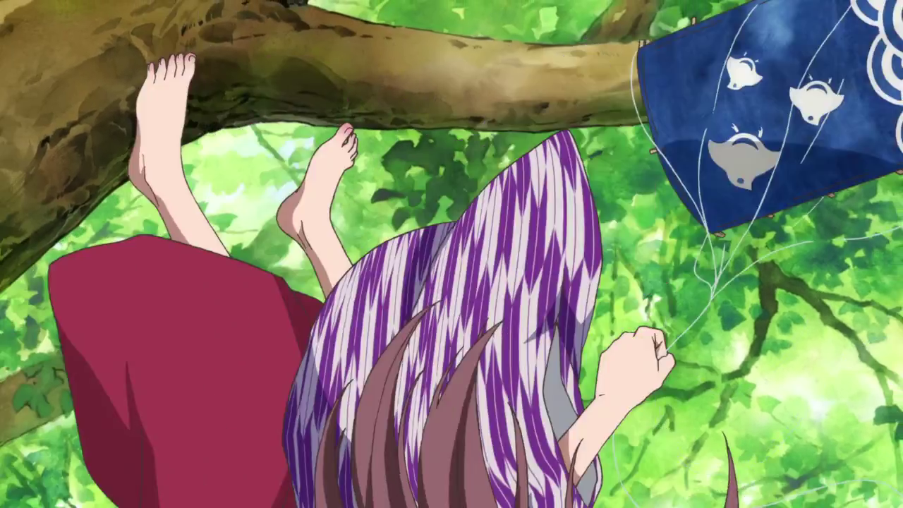 Anime Feet: Haikara-San: Here Comes Miss Modern: Benio Hanamura