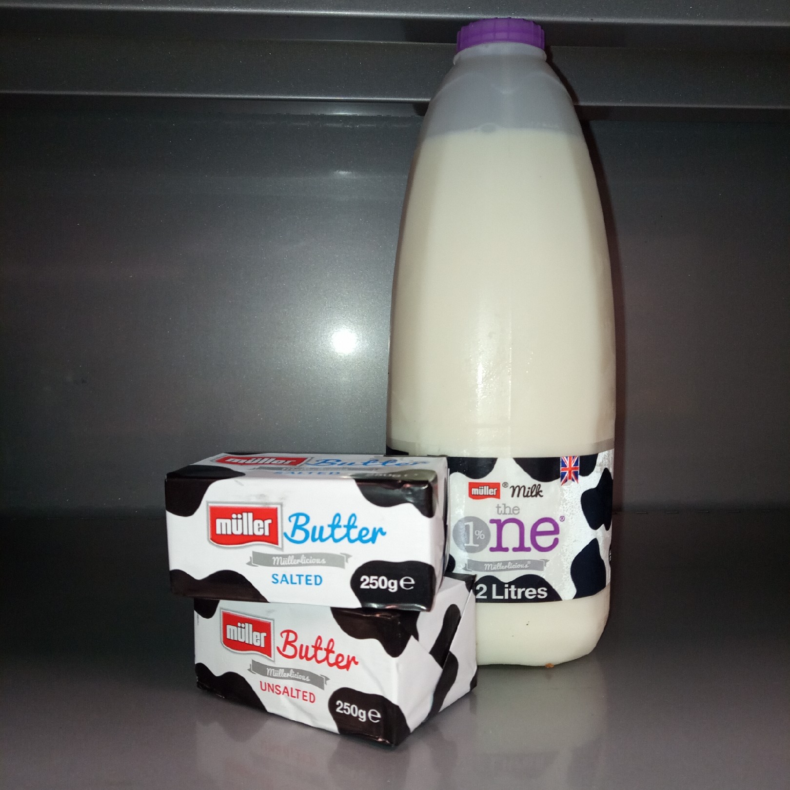 Supersupergirl's Food Reviews: Muller milk and butter