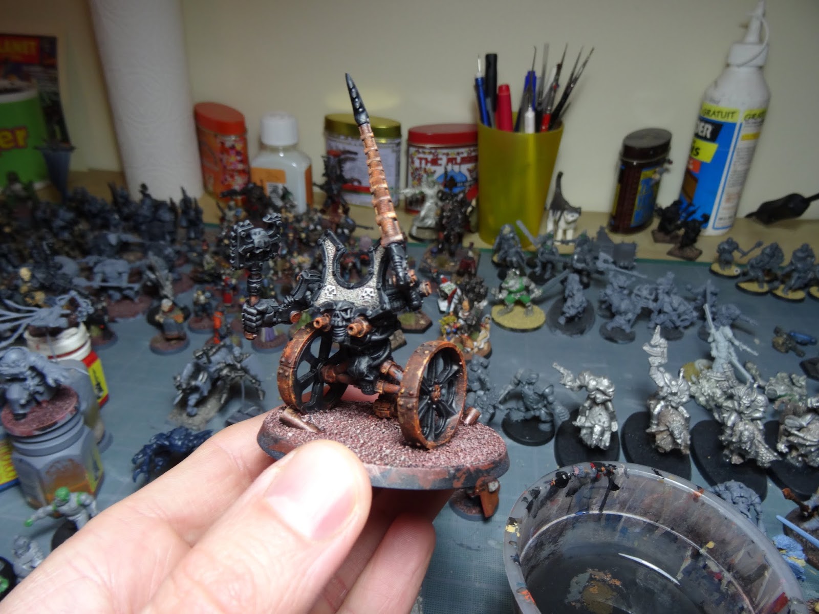 LEADPLAGUE: Khorne Blood Slaughterer and a little rust tutorial
