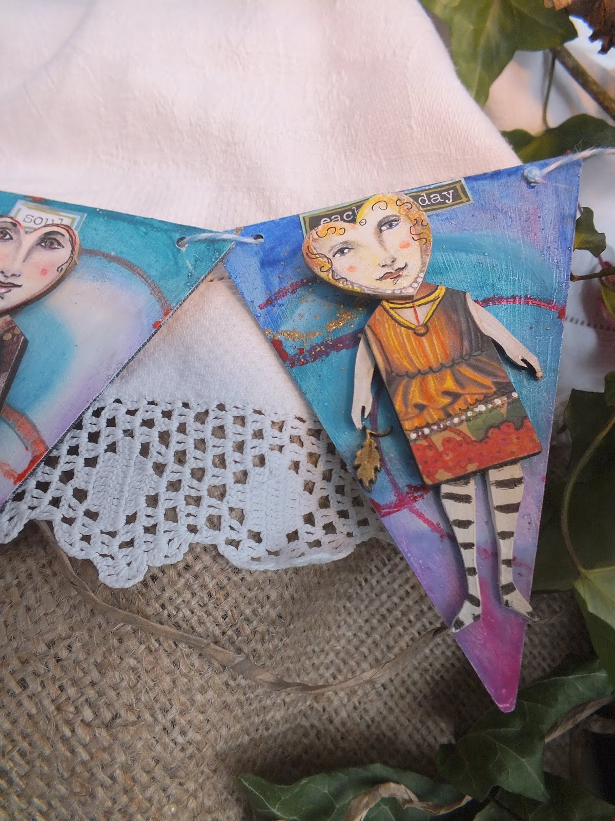 Calico Craft Parts: Encourage your Creative Soul, Calico Banner - Julie ...