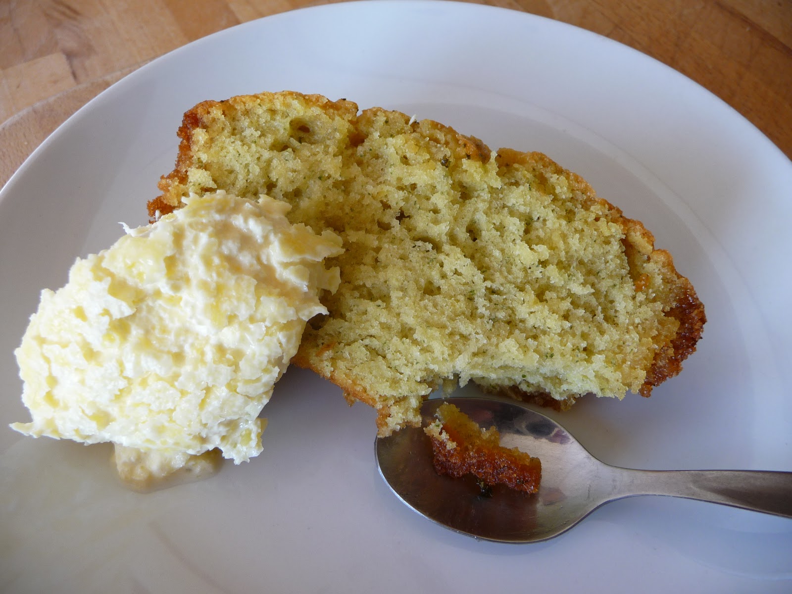 Lancashire Food: Lemon balm loaf cake