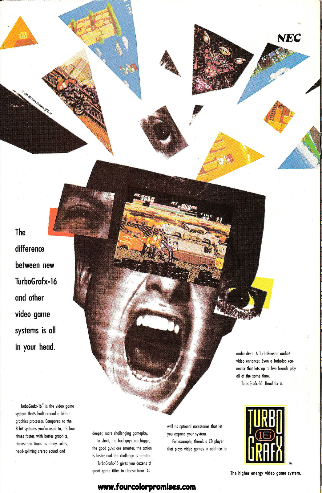 Painful-Looking Turbo-Grafx Ad : r/TurboGrafx