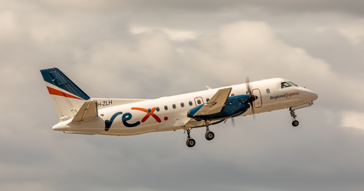 Central Queensland Plane Spotting: Regional Express (REX) SAAB 340B VH ...