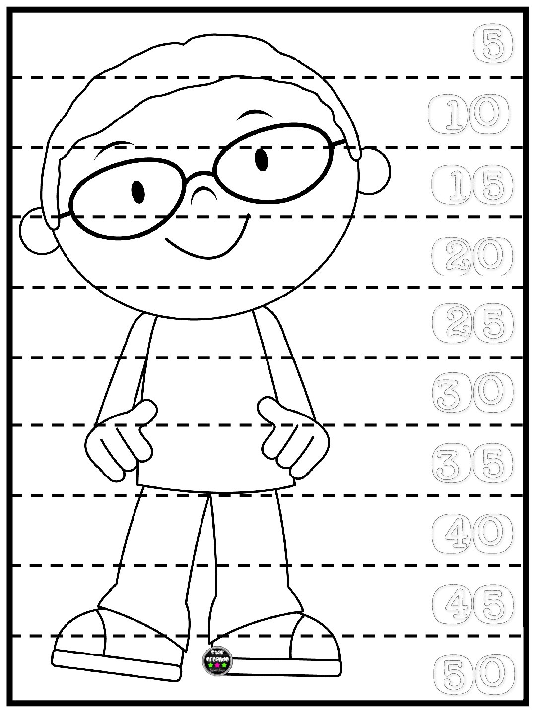 Rompecabezas Numérico para Conteo | Materiales Educativos para Maestras