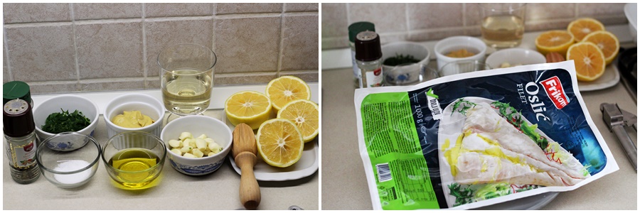 Jekin Kapric : Fileti oslića u marinadi od senfa