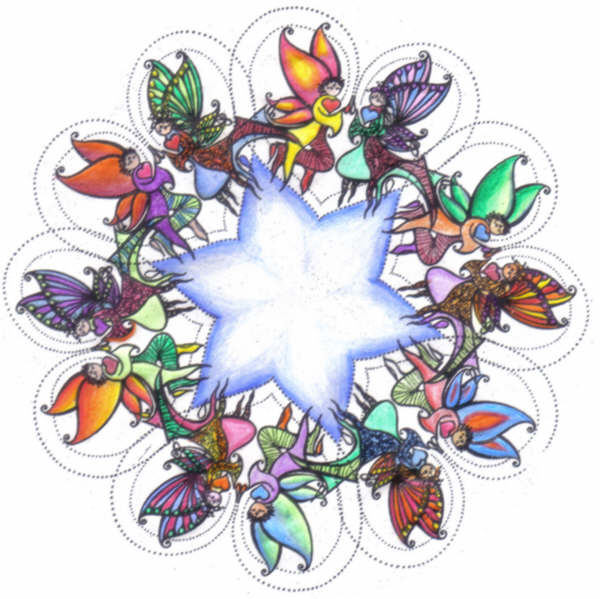 Mandalas de hadas - Imagui