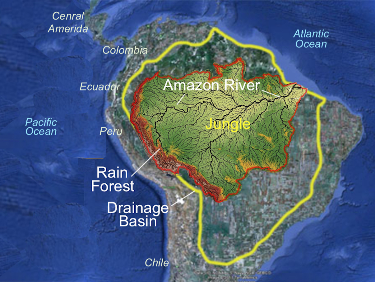 NephiCode: Rising of the Amazon Basin and Disappearance of the Sea East ...