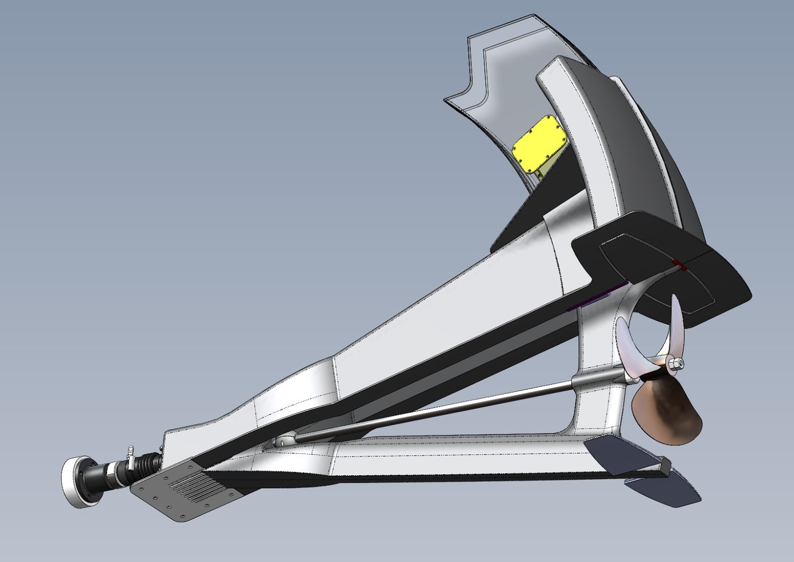 Bieker Boats: Retracting Drive Unit